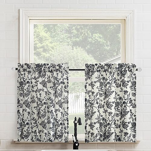 Click here for No. 918 Elodie Tonal Botanical Semi-Sheer Rod Pock... prices