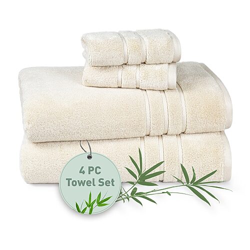 Click here for Trident Cotton And Viscose From Bamboo 4-pc. Bath... prices