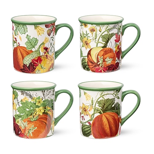 Click here for Certified International Harvest Fields Mugs  Set o... prices