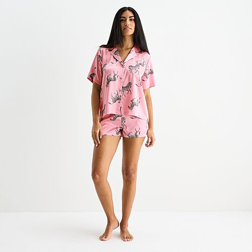 Click here for Ambrielle Womens Satin Short Sleeve 2-pc. Pajama S... prices