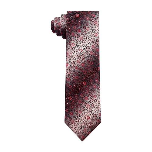 Click here for Van Heusen Shaded Floral Tie  One Size  Red prices