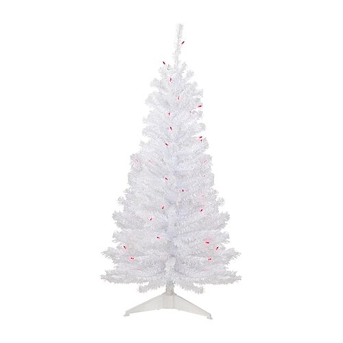 Click here for Northlight Woodbury White Slim Artificial Pink Lig... prices