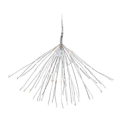 Click here for Northlight 20 Led Firework Silver Branch Decoratio... prices