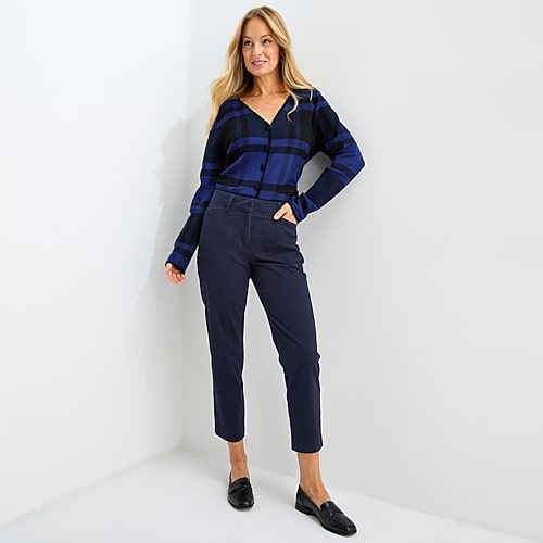 Click here for Liz Claiborne Emma Womens Slim Mid Rise Ankle Pant... prices