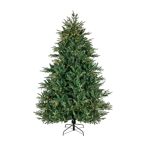 Northlight Juniper Artificial Warm White Led Lights 9 Foot Pre-Lit Pine Christmas Tree  One Size  Green