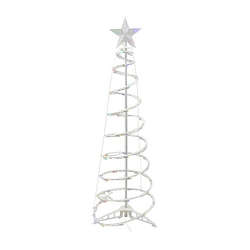 Click here for Northlight 4ft Led Lighted Spiral Cone Tree Multi... prices