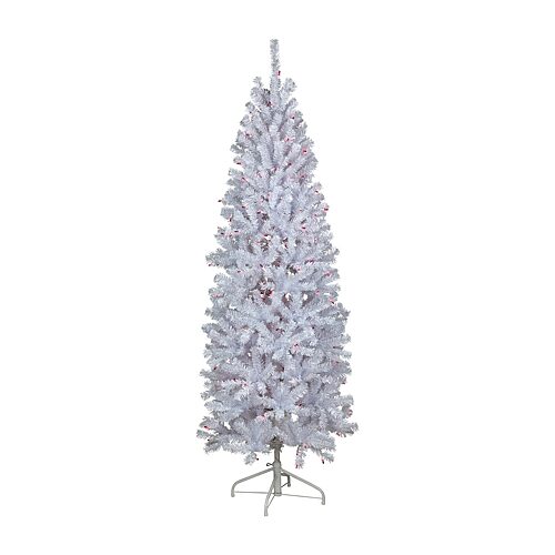 Click here for Northlight Slim Geneva 6 1/2 Foot Pre-Lit Spruce C... prices