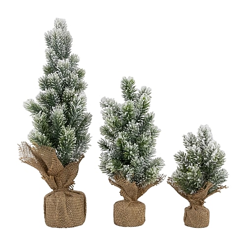 Click here for Northlight Mini Flocked Pine 1 1/2 Feet Pine Chris... prices