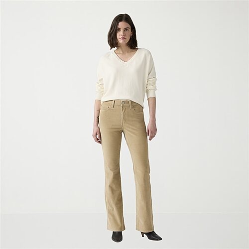 Click here for Levis Womens 726 High Rise Flare Jeans  29  Brown prices