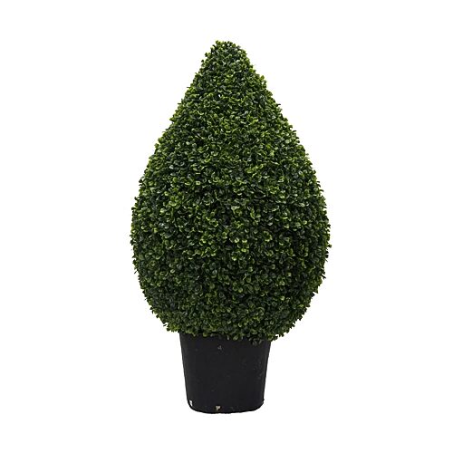 Click here for Vickerman 36 Hx20 D Boxwood Teardrop Shaped Bush i... prices