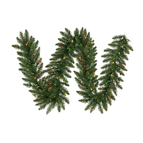 Click here for Vickerman 9 Camdon Fir Christmas Garland with 50Mu... prices