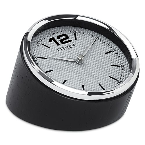 Click here for Citizen Silver Tone Easy Reader Table Clock Cc1013... prices