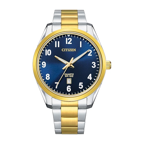Click here for Citizen Mens Two-Tone Stainless Steel Bracelet Wat... prices