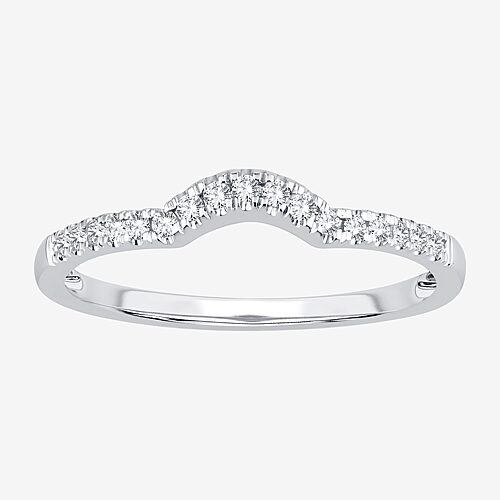 Click here for 2MM 1/8 CT.T.W. Natural Diamond 10K Gold Wedding B... prices