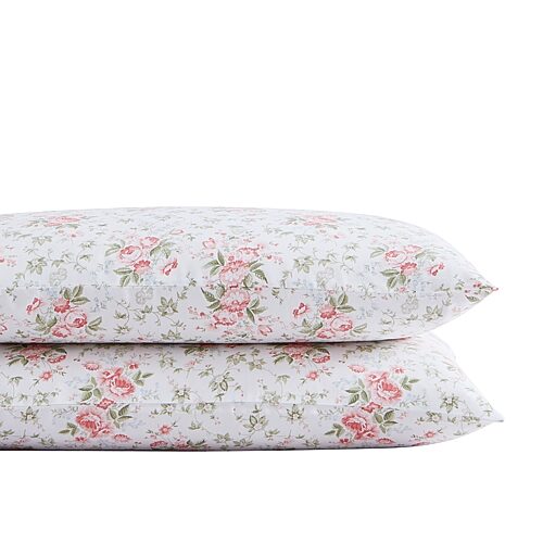 Click here for Laura Ashley Lilian 300tc Pillowcase  One Size  Re... prices