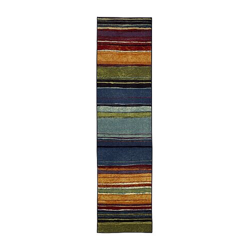 Click here for Mohawk Home Rainbow Stripe Indoor Rectangular Runn... prices