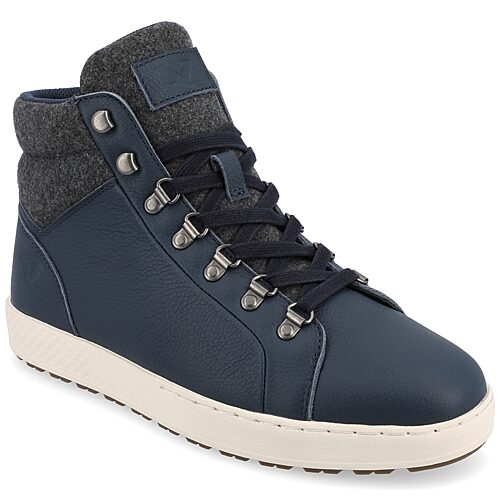 Territory Mens Ruckus Tru Comfort Foam High Top Sneakers - Blue