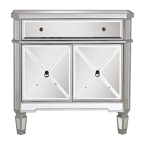 Click here for Annabella Mirrored Console Table  One Size  Gray prices