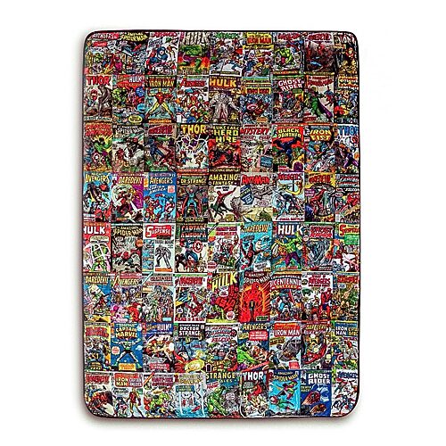 Click here for Marvel Comics Oversized Throw Blanket Unisex  One... prices