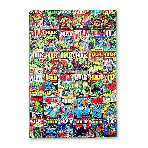 Click here for Marvel Hulk Oversized Comic Book Fleece Unisex Thr... prices
