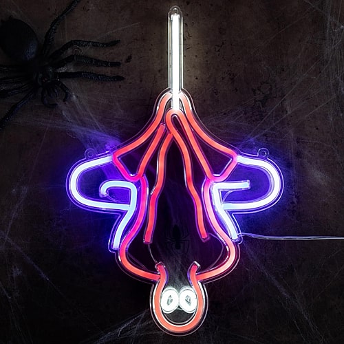 Click here for Marvel Spider-Man Hanging Led Neon Wall Light Lamp... prices