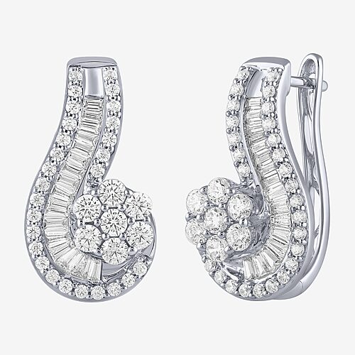Click here for Diamond Blossom (G / Si2) Womens 2 CT. T.W. Lab Gr... prices