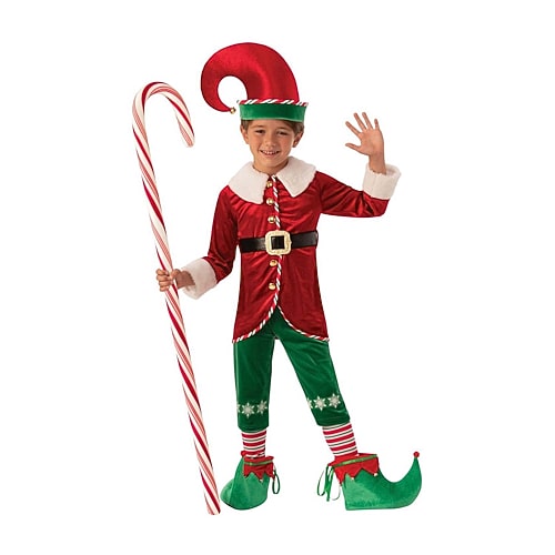 Click here for Little & Big Kid Boys Elf Kids 6-pc. Costume  Larg... prices
