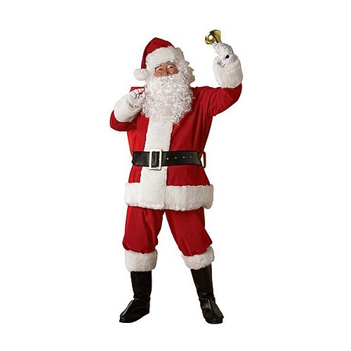 Click here for Mens Regal Plush Santa Adult 8-pc. Costume  X-larg... prices