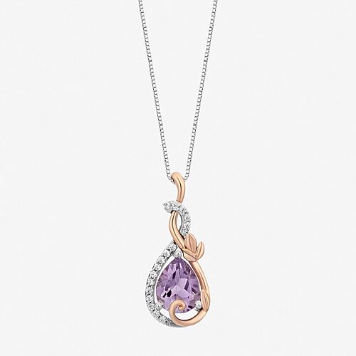 Click here for Rapunzel Womens 1/10 CT. T.W. Genuine Purple Ameth... prices