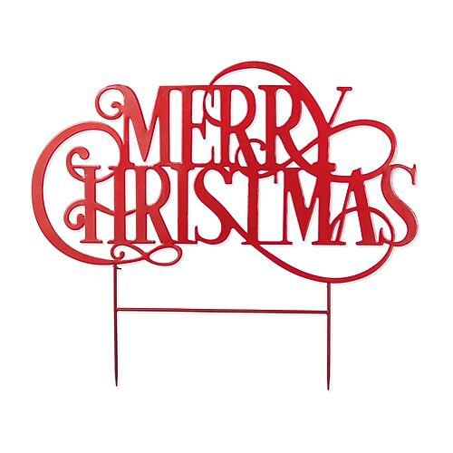 Click here for Glitzhome 36L Oversized Metal Christmas Christmas... prices