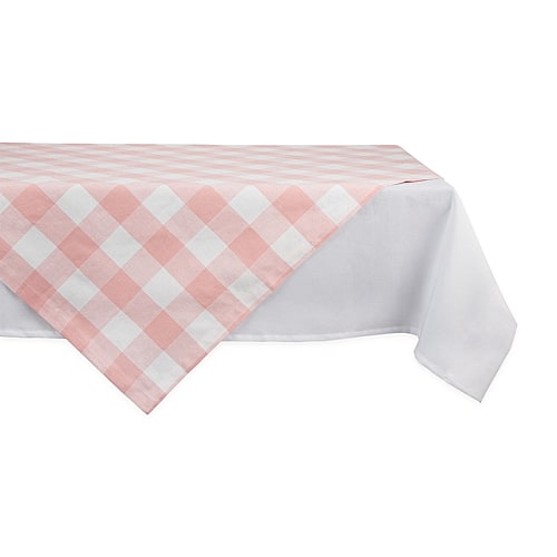 Click here for Design Imports Buffalo Check Tablecloth  One Size... prices