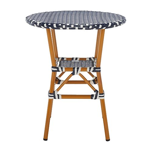 Click here for Safavieh California Outdoor Bistro Table - Navy/wh... prices