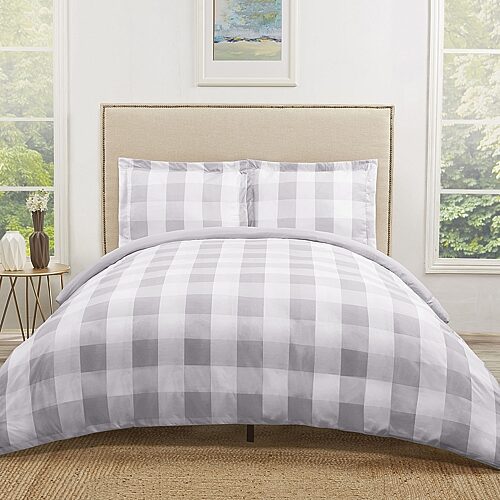 Click here for Truly Soft Everyday Buffalo Plaid Reversible Comfo... prices