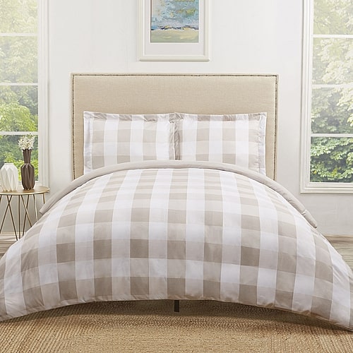 Click here for Truly Soft Everyday Buffalo Check Comforter Set Pl... prices