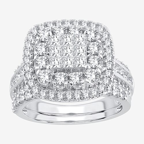 Click here for Womens 2 CT.T.W. Natural Diamond 10K or 14K White... prices
