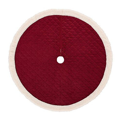 Click here for Queen Street Cozy Sherpa Quilted Indoor Tree Skirt... prices