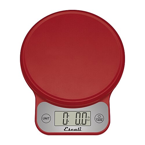 Escali Telero Digital Kitchen Scale - Red