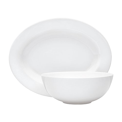 Click here for Mikasa Delray 2-pc. Bone China Serving Set  One Si... prices