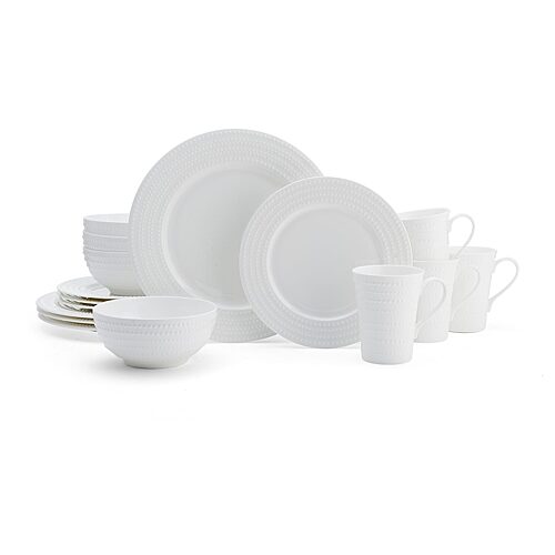 Click here for Mikasa Nellie 16-pc. Bone China Dinnerware Set  On... prices