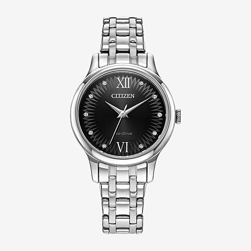 Click here for Citizen Eco-Drive Womens Classic Stainless Steel B... prices