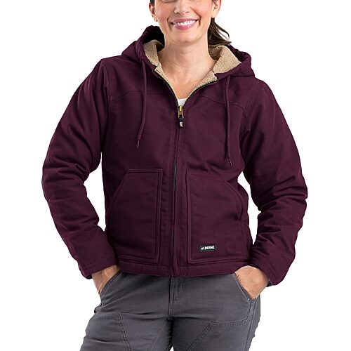 Click here for Berne Softstone Hooded Womens HOODED Midweight Wor... prices