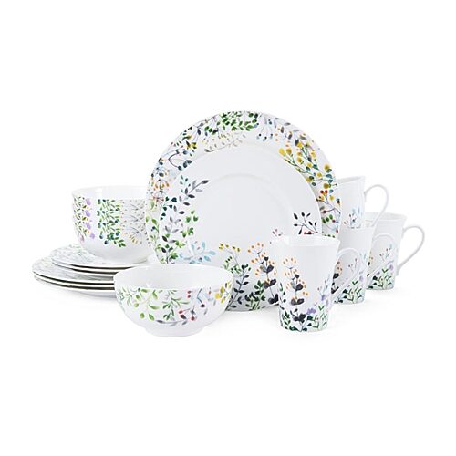 Click here for Mikasa Garden 16-pc. Bone China Dinnerware Set  On... prices