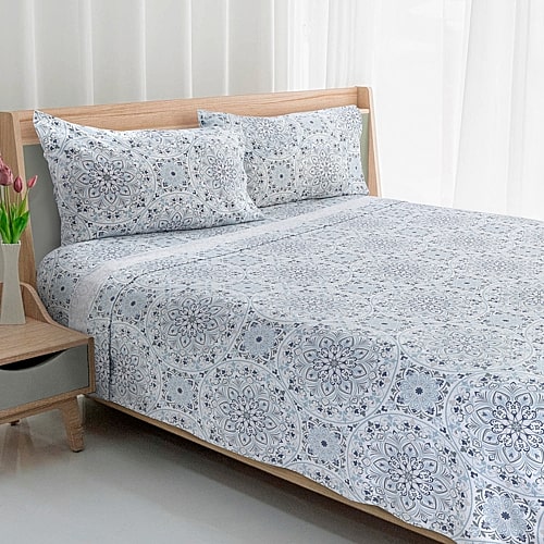 Click here for Avanti Cypress Mosaic Flannel Sheet Set prices
