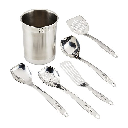 Click here for Circulon Stainless Steel 6-pc. Kitchen Tools Set w... prices
