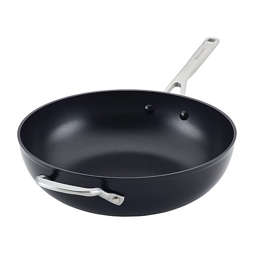 Click here for KitchenAid Hard Anodized 12.25 Wok  One Size  Blac... prices