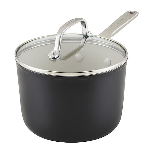 Click here for KitchenAid Ceramic 3-qt. Covered Sauce Pan  One Si... prices