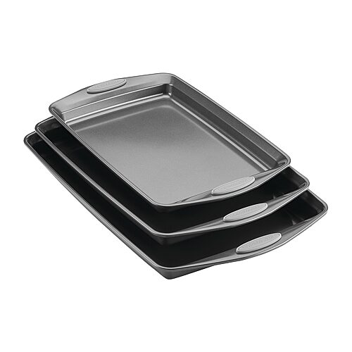 Click here for Rachael Ray 3-pc. Non-Stick Baking Sheet Set  One... prices