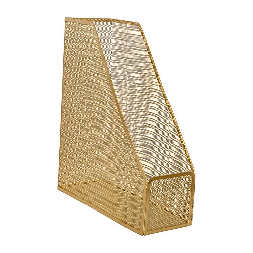 Click here for Martha Stewart Gold Mesh Single File Holder  One S... prices