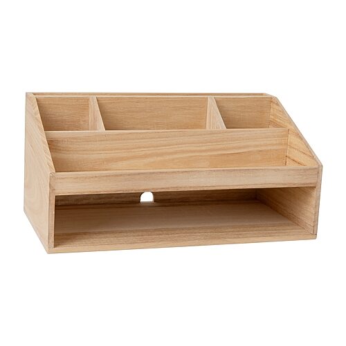 Click here for Martha Stewart Wood Desktop Organizer  One Size  W... prices