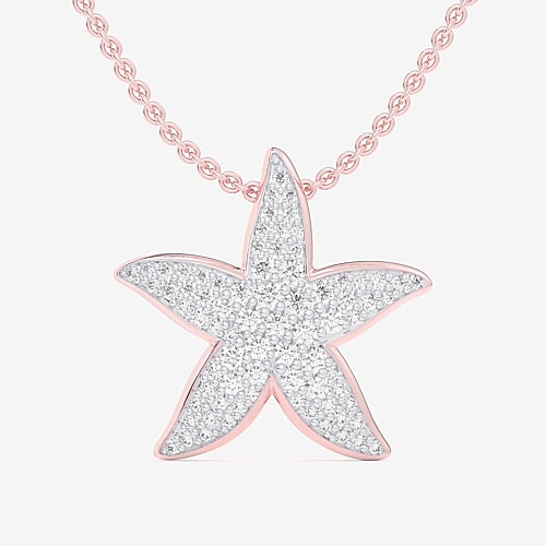 Click here for Starfish (G-H / Si1-Si2) Womens 1/2 CT. T.W. Lab G... prices